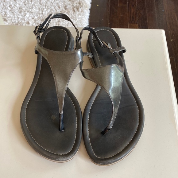 Cole Haan Shoes Cole Haan Air Bria Sandal In Gnsmke Metallic Poshmark